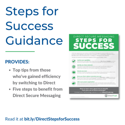 Direct Secure Messaging » DirectTrust